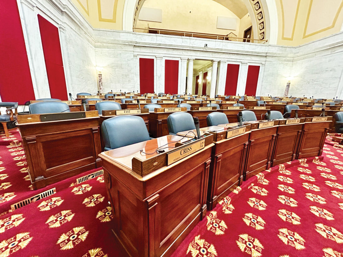 Renovations finished on historic West Virginia House of Delegates ...